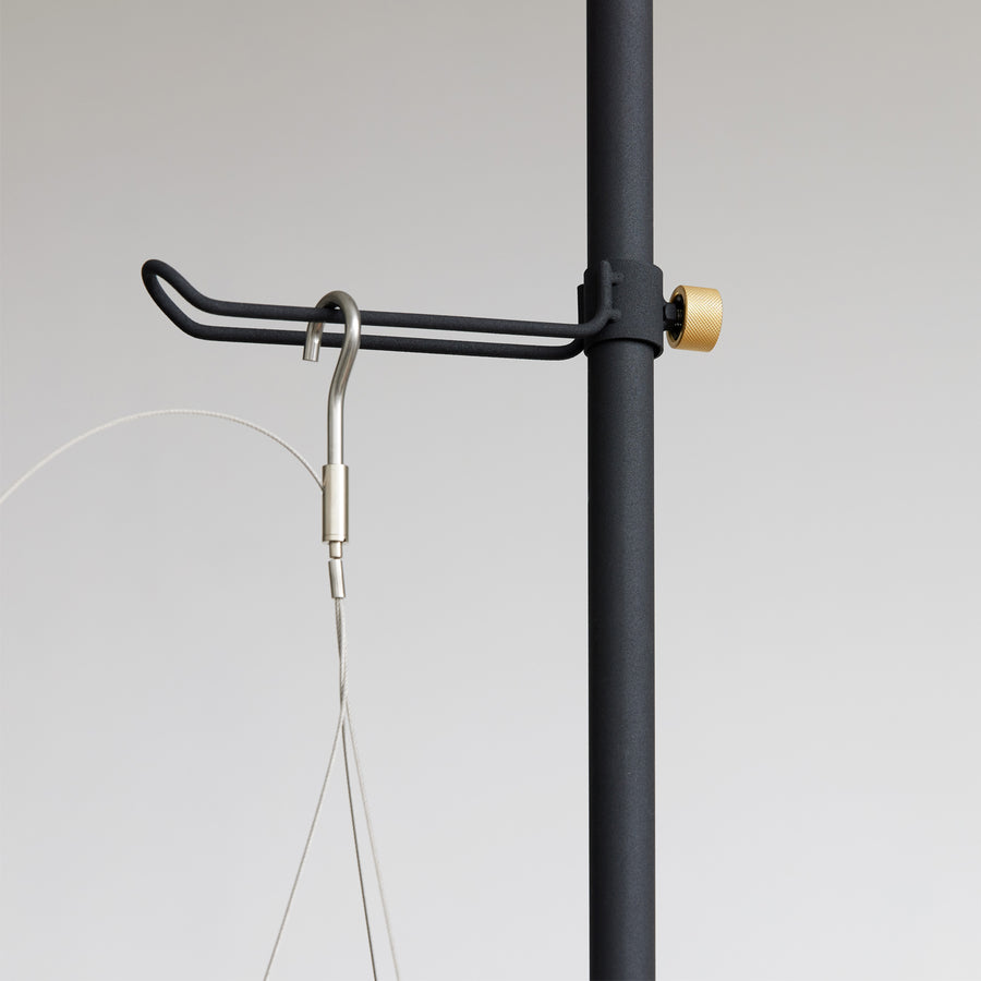 モリモリツリー SET Black 取付寸法200～275cm SET-BASE2-BK｜平安伸銅工業オンラインショップ