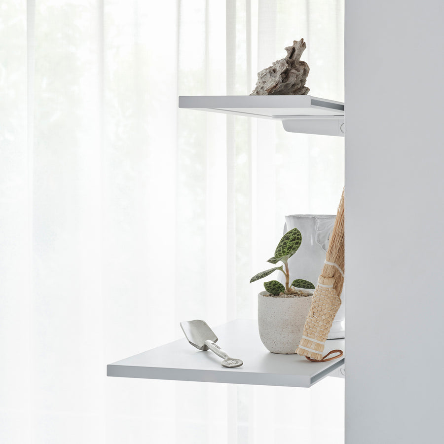 By the window Shelf Set 窓辺シェルフセット 取付寸法190-260cm SET-AS-BWS-WH｜平安伸銅工業 ...