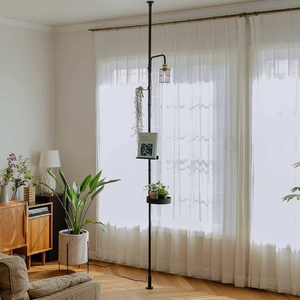 てらすプランターラックSet 取付寸法200～275cm SET-D-GRNL-BK｜平安伸銅工業オンラインショップ